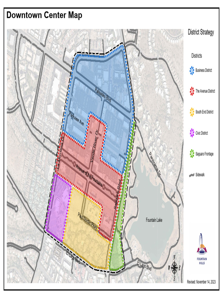 2024 Downtown Center Map | PDF