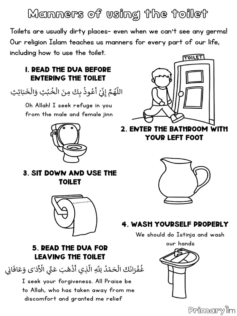 Islamic Toilet Manners 1 | PDF