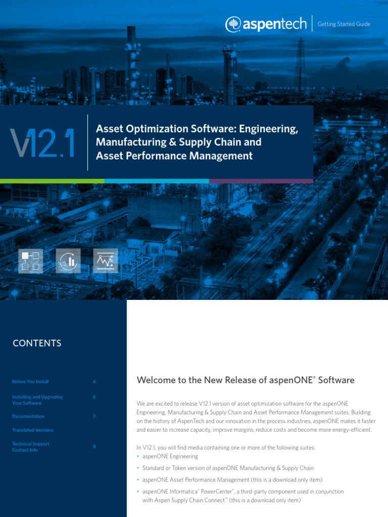 aspenONE V12-1 Getting Started Guide | PDF