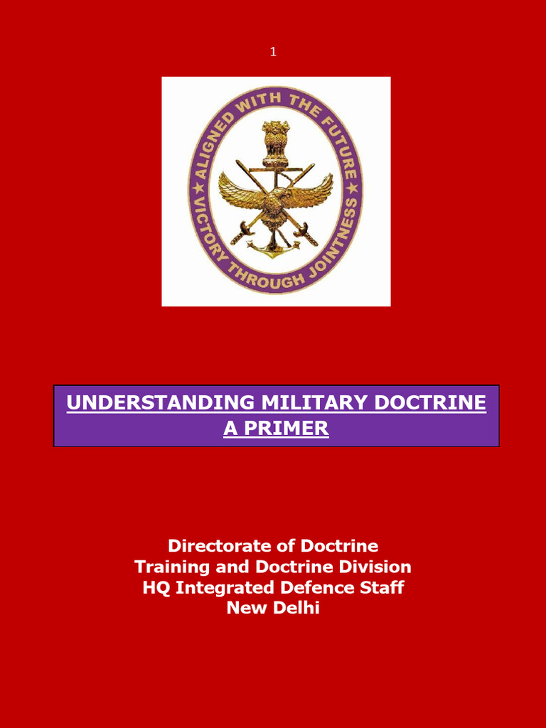 Primer On Military Doctrine - September 2018 | PDF