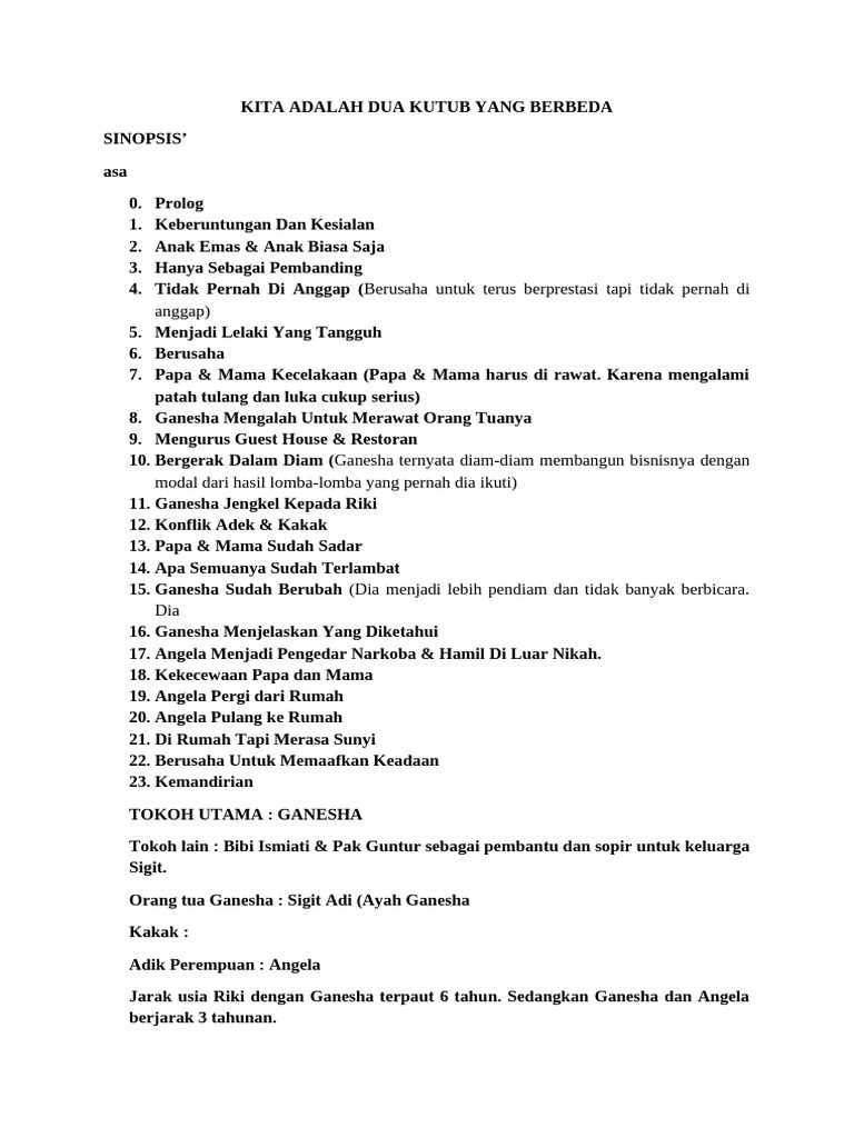 Kita Adalah Dua Kutub Yang Berbeda | PDF Kita Adalah Dua Kutub Yang Berbeda | PDF