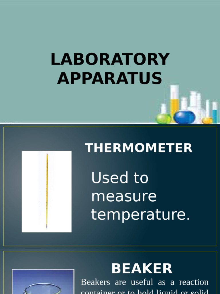 Laboratory Apparatus | PDF
