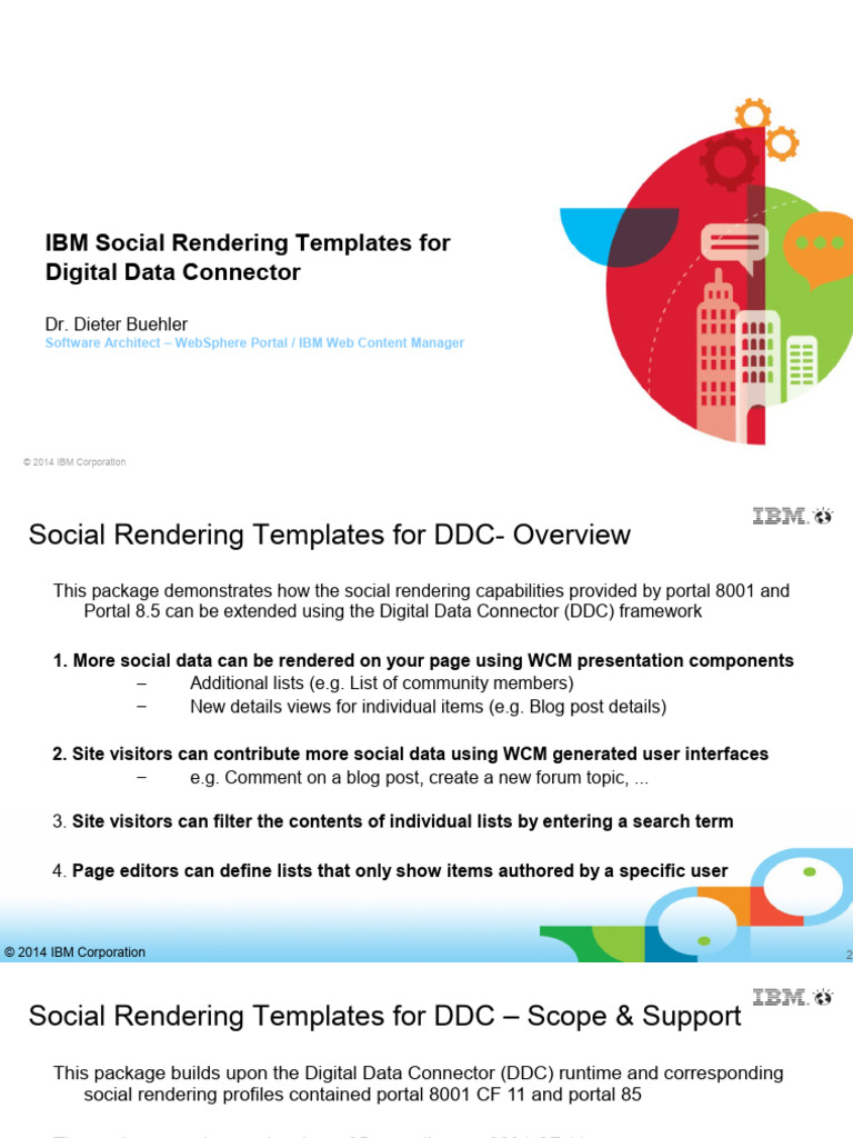 Social Rendering Templates For DDC | PDF