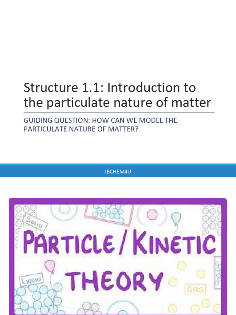 SLIDES Kinetic Theory | PDF