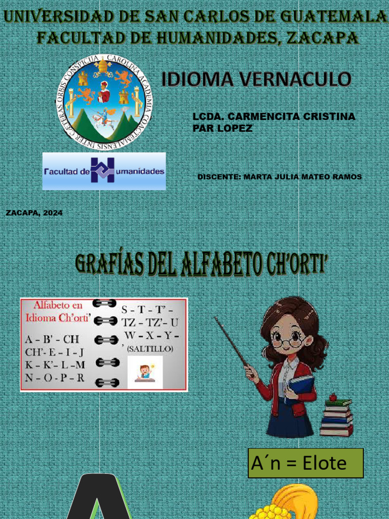 ALFABETO CHORTI | PDF