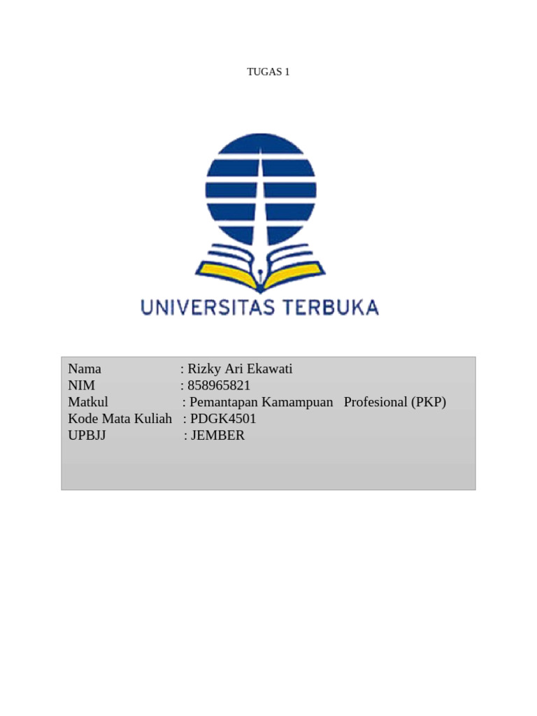Tugas 1 PKP | PDF