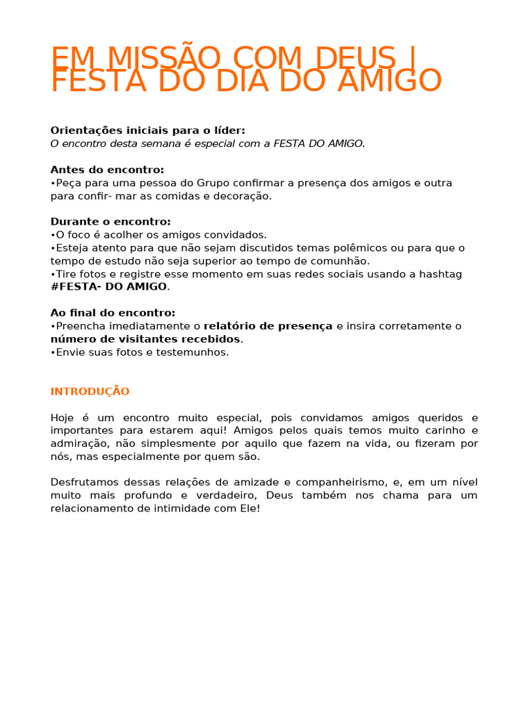 2024-05-27-16 20 40-Estudo-Editavel-Em-Missao-Com-Deus-Dia-Do-Amigo | PDF