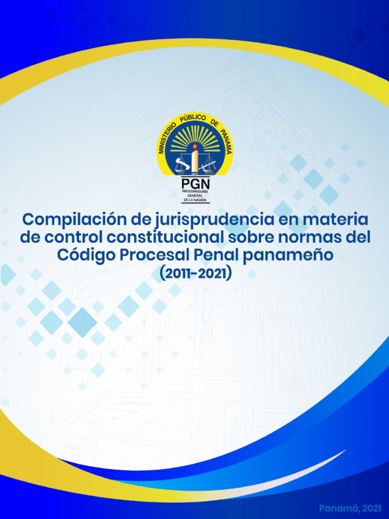 Compilacion de Jurisprudencia Sobre Control Constitucional Del CPP 2021 10 Anos | PDF | Caso de ...