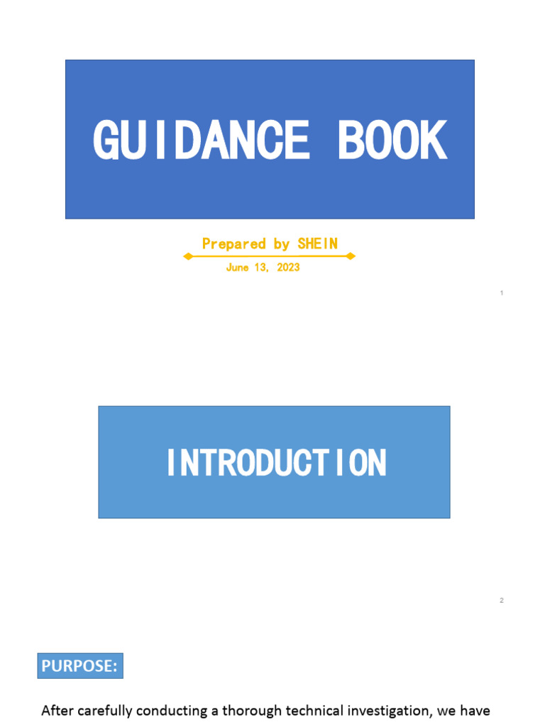 GUIDANCE BOOK | PDF