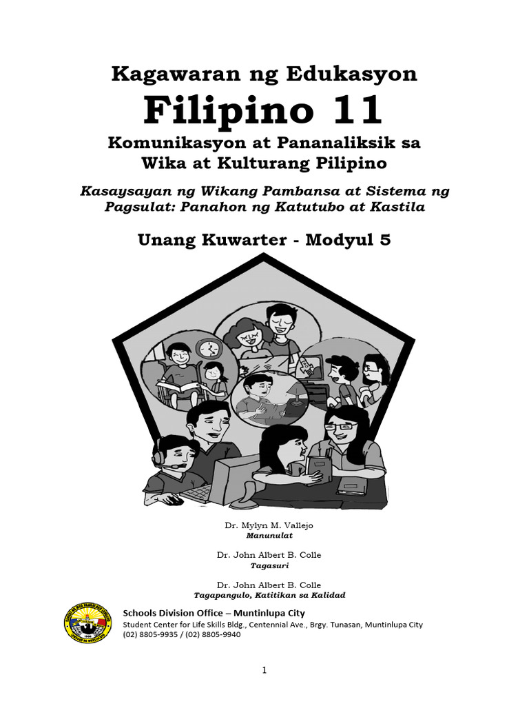 SLeM. No. 5 Komunikasyon | PDF