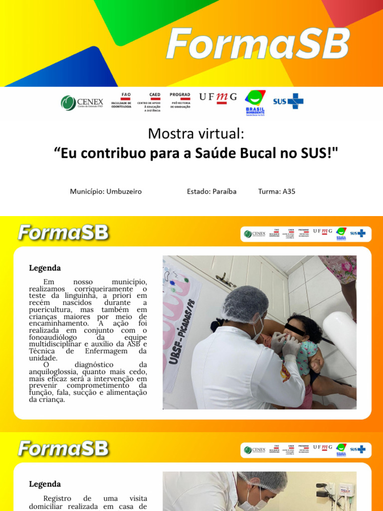 Saúde Bucal No Sus | PDF
