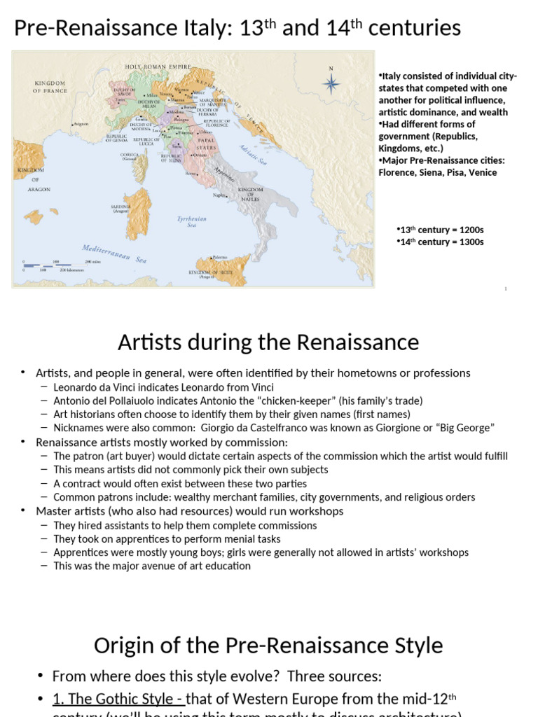 Art 102 - Lecture 02 - Pre-Renaissance Art-1-1 | PDF