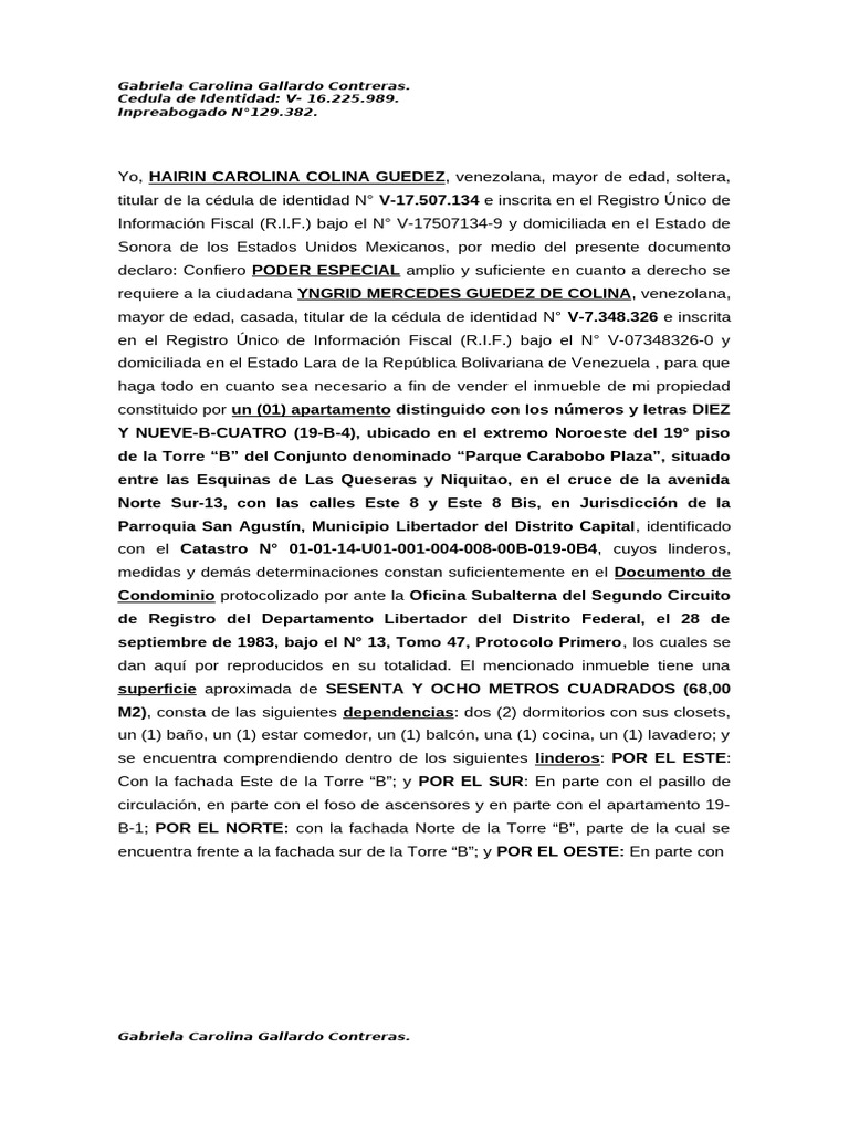 Poder Especial Hairin Colina - Definitivo | PDF