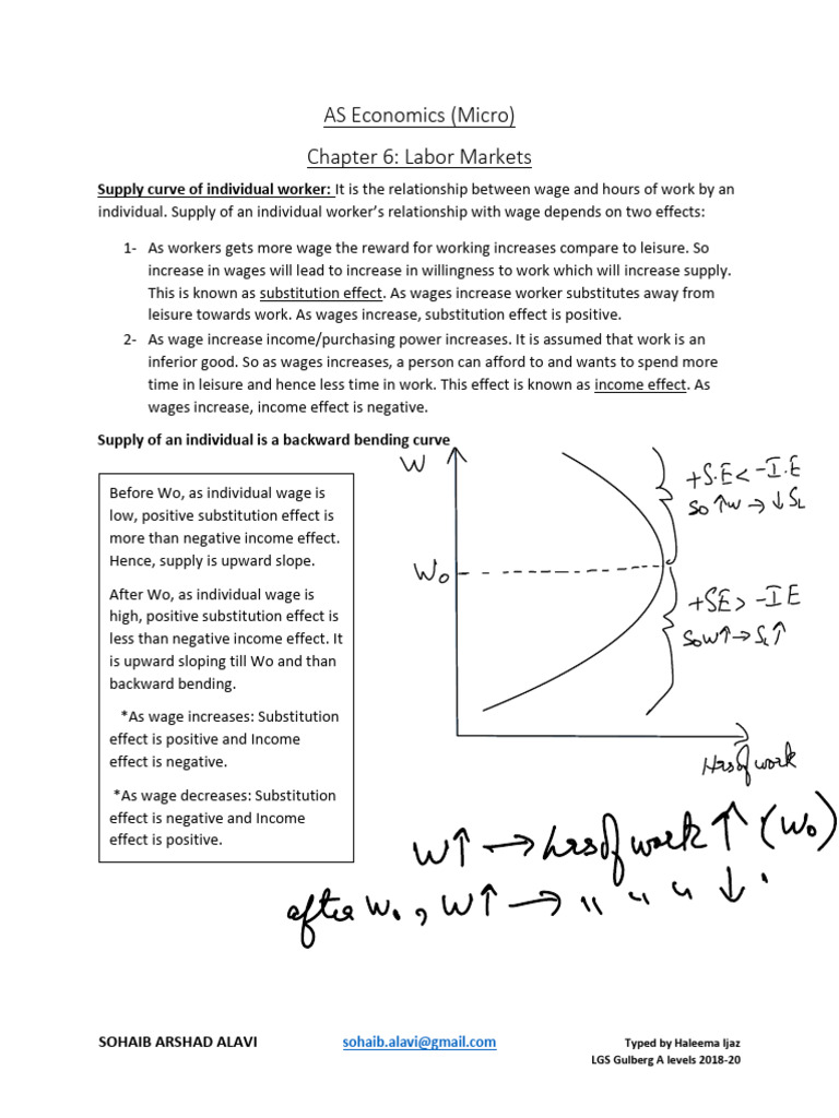 A2 Economics Chapter 6 | PDF