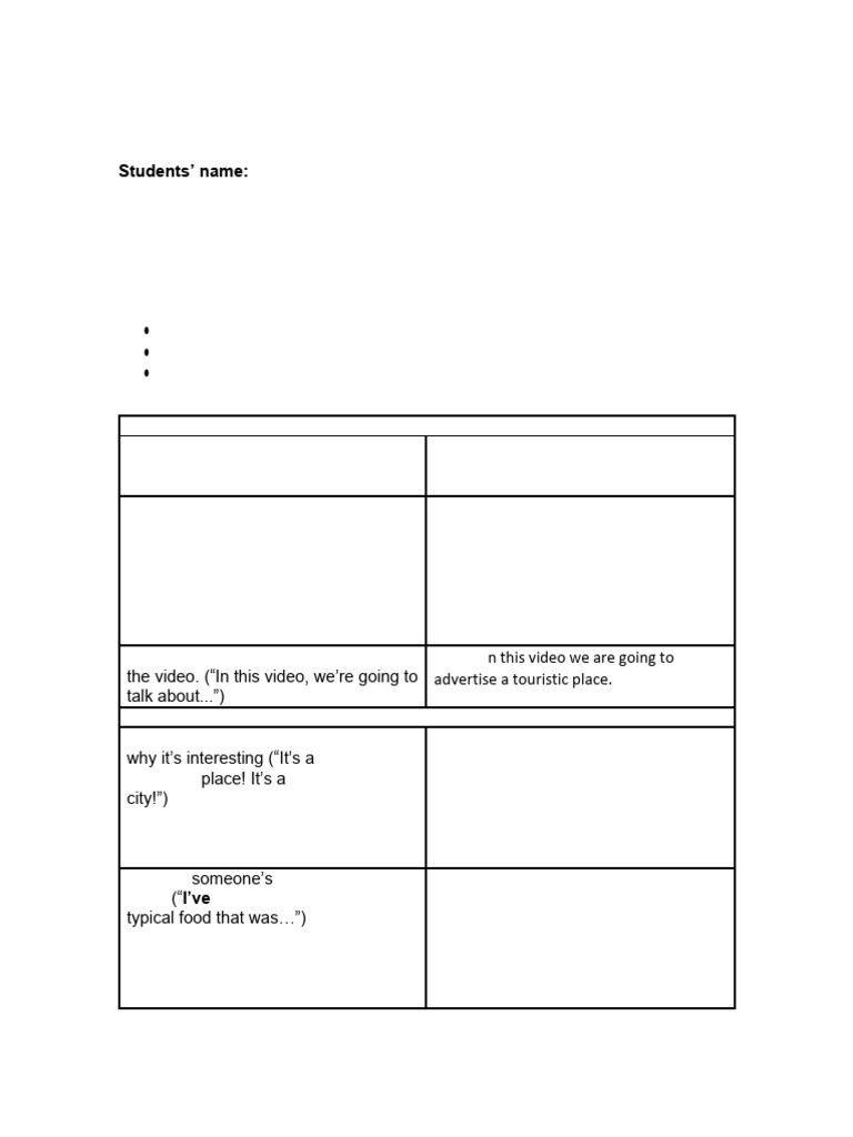 Project script form Correction | PDF