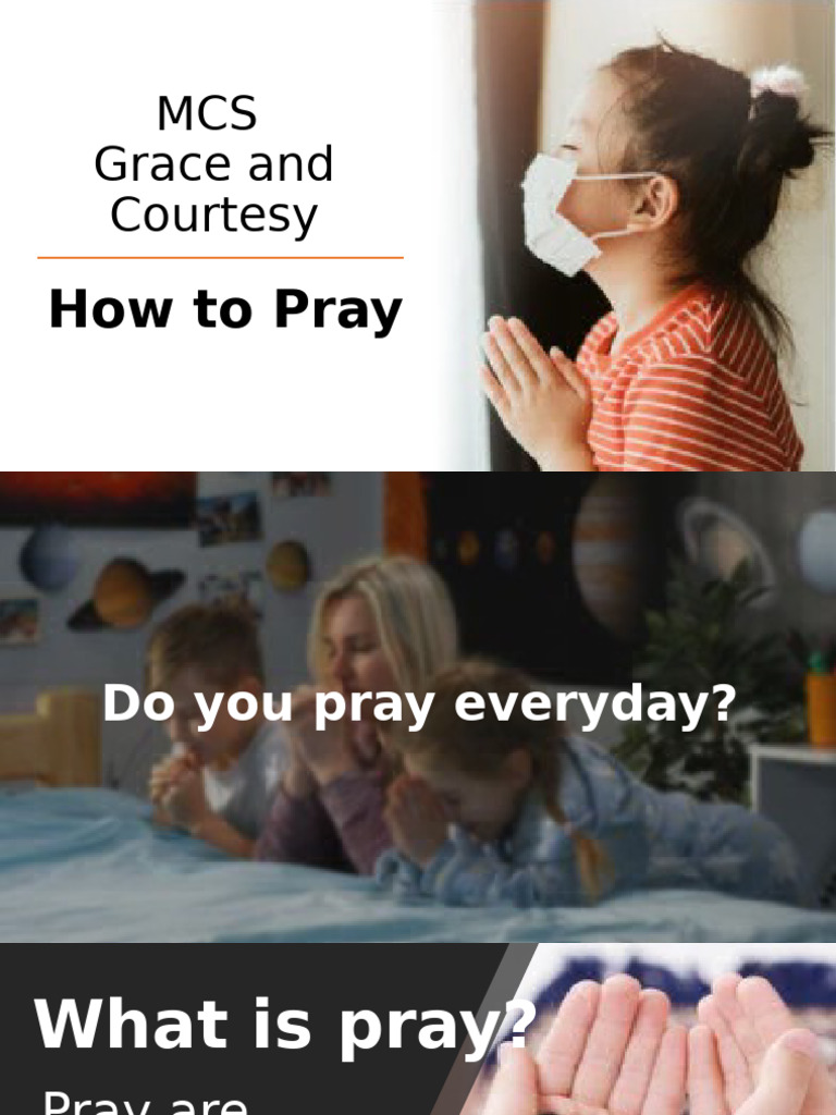 Grace and Courtesy (How To Pray) | PDF