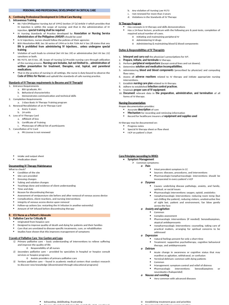 Professional dvlp care | PDF