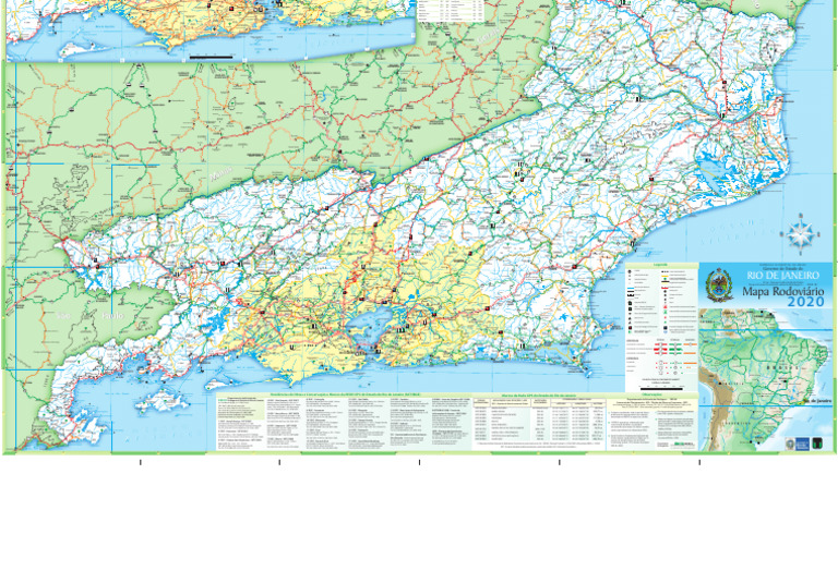 Mapa Do Rio de Janeiro | PDF