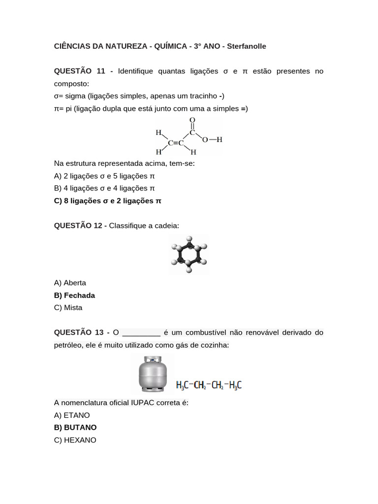 Química 3 Ano Adaptada Pdf