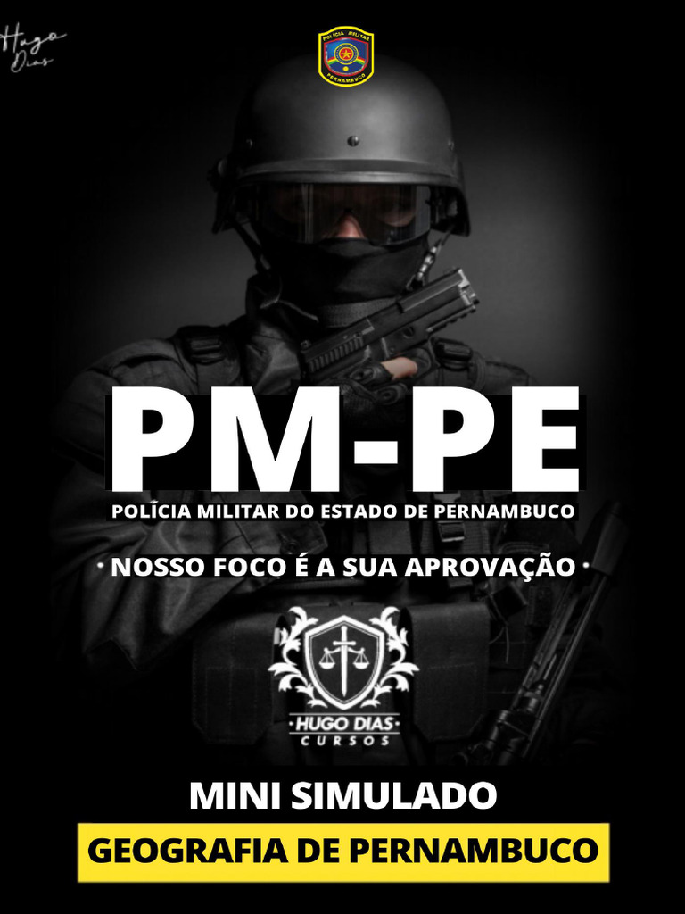 SEND Mini+Simulado+PMPE+-+Geografia+PE+02+-+HD+CURSOS | PDF