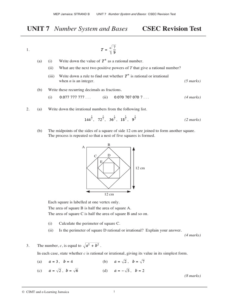 Number system & bases | PDF