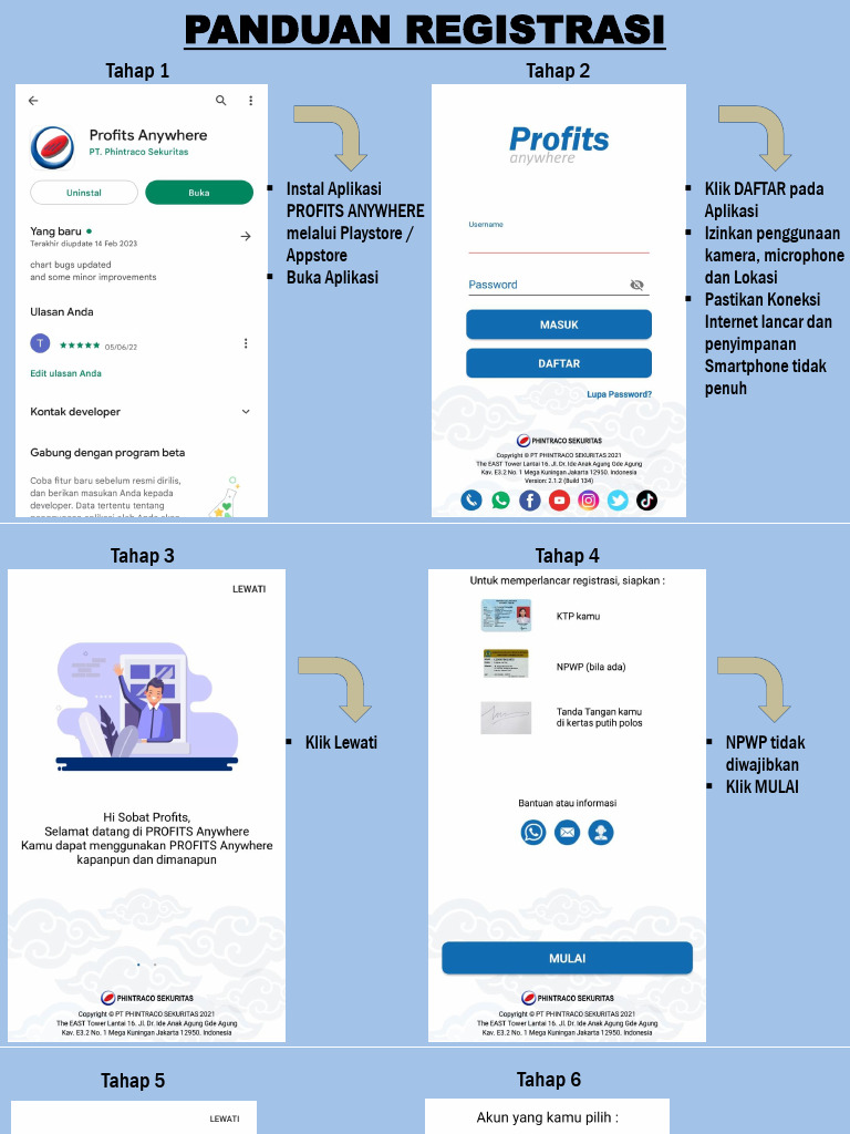 Panduan Registrasi - Unri | PDF