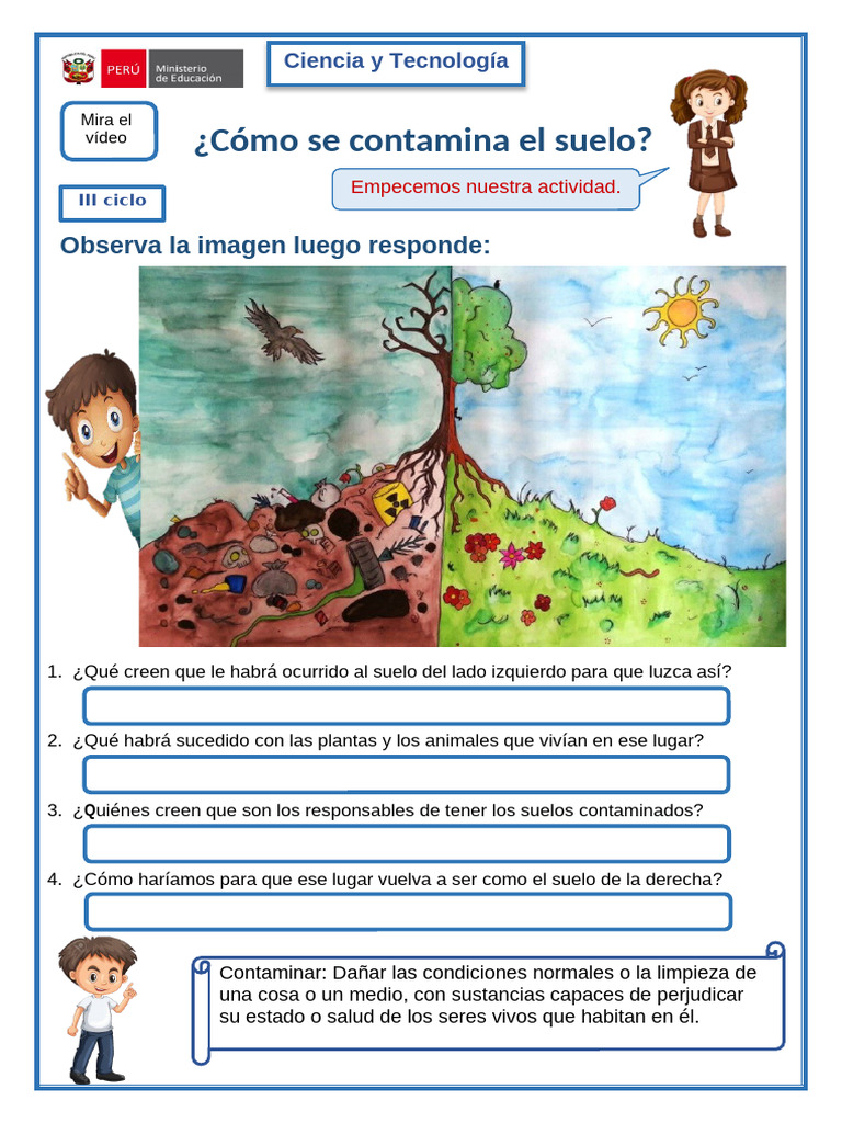 Contaminación del Suelo: Causas y Efectos | PDF | Suelo | Salud y bienestar