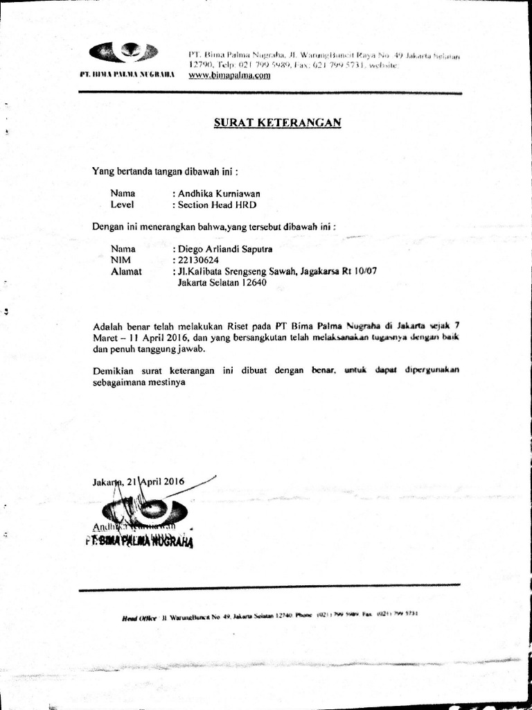 File - 15 Surat Keterangan Riset | PDF