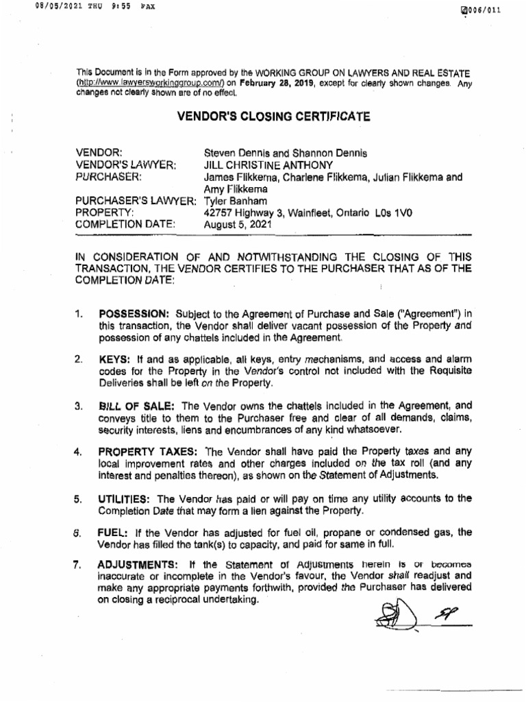 Docs Required For FCT Claim | PDF