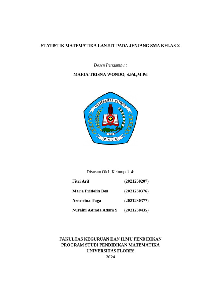 Statmat Lanjut | PDF