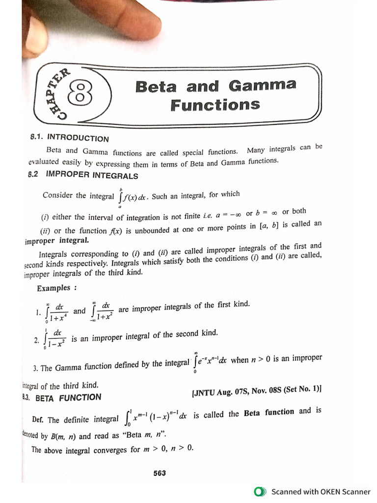 Beta Functions PDF | PDF