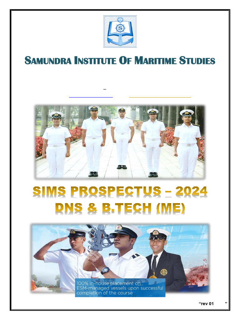 Sims Prospectus Rev1 - 2024 - DNS & B.tech - (10.05.2024) | PDF