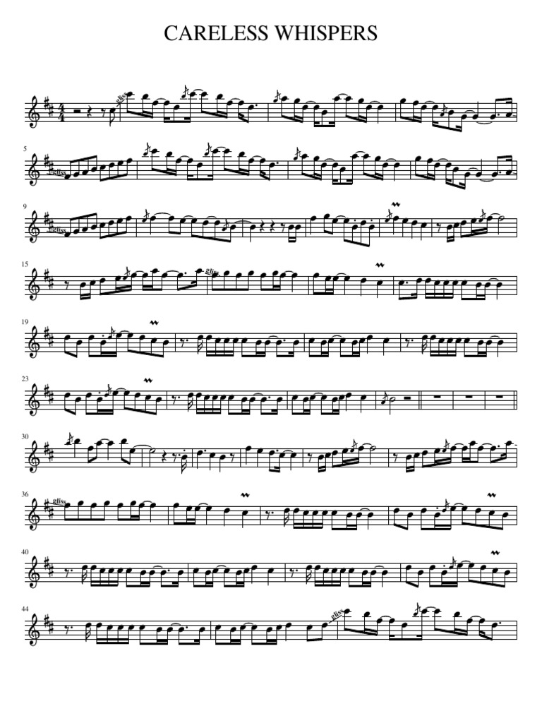 Careless Whispers | PDF