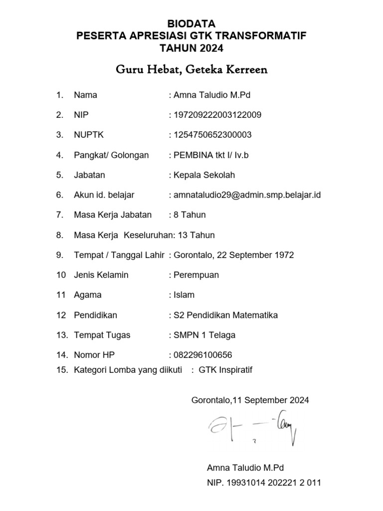 CV Amna Taludio | PDF