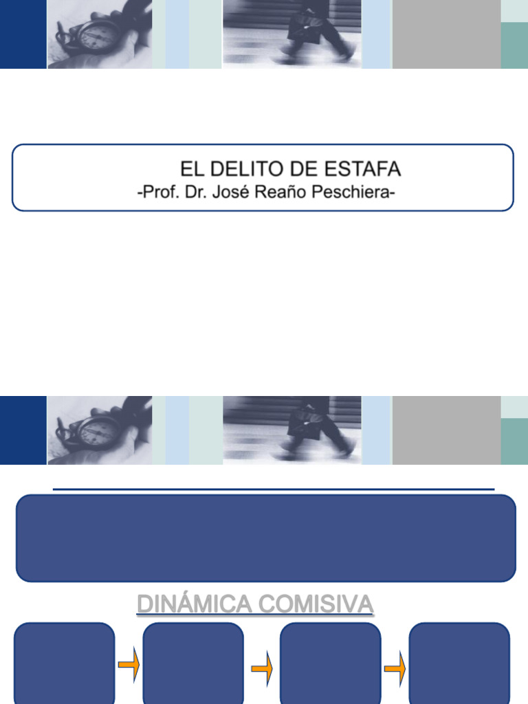 D Tema 4 El Delito de Estafa | PDF