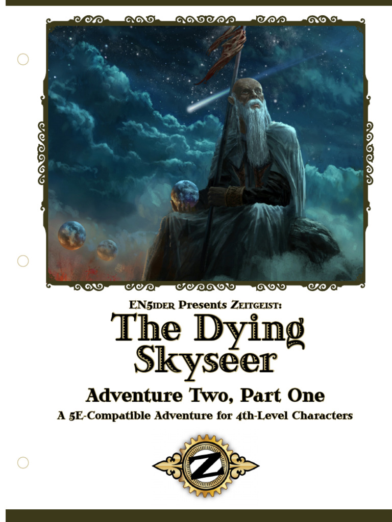 Zeitgeist 02 The Dying Skyseer | PDF
