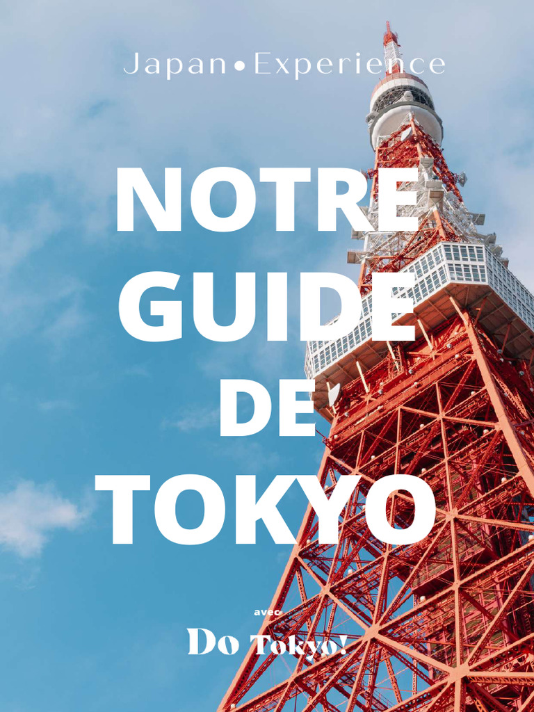 Japan Experience - Guide Tokyo FR | PDF