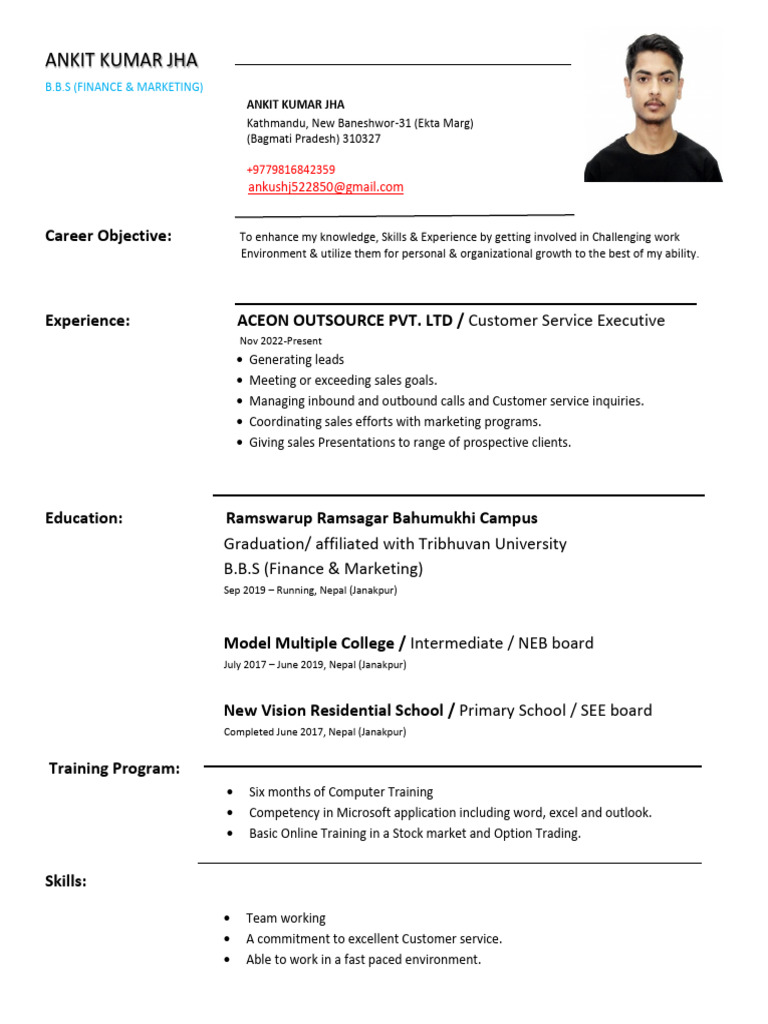 Ankit Resume | PDF