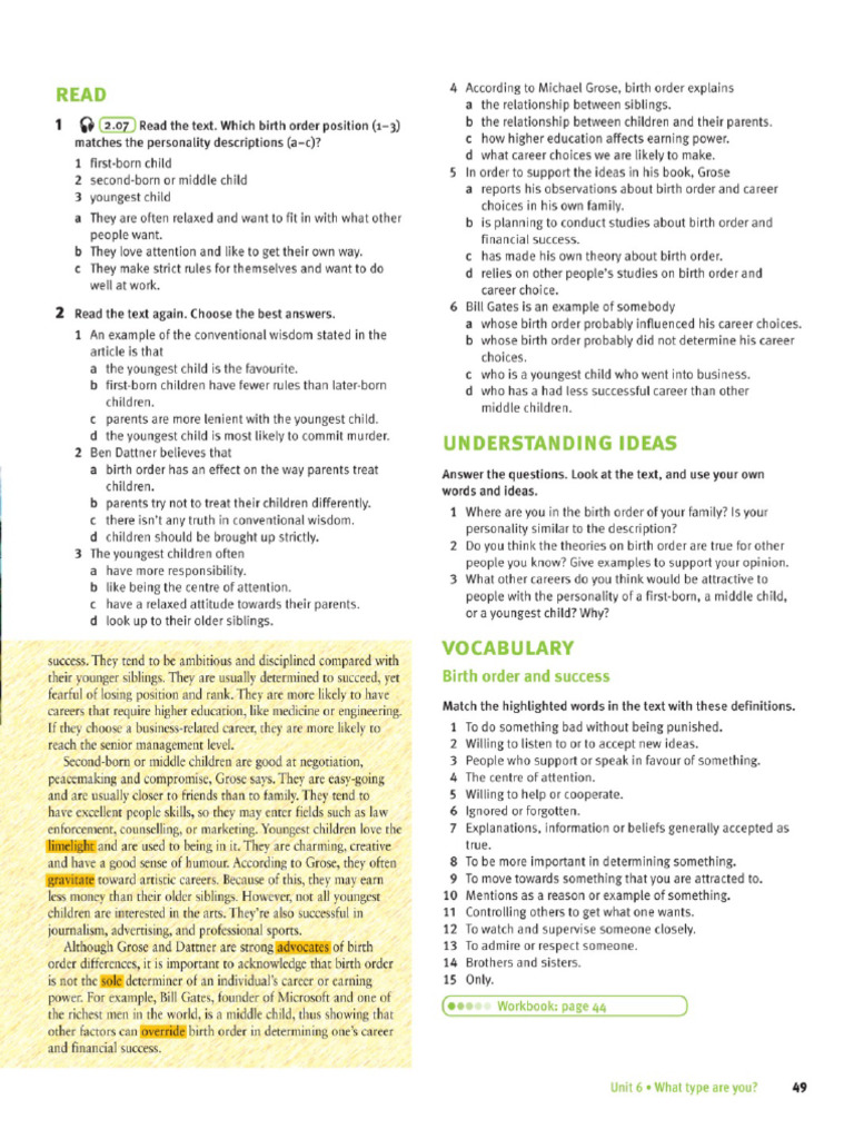 Aim High 5 Students Book-1 | PDF