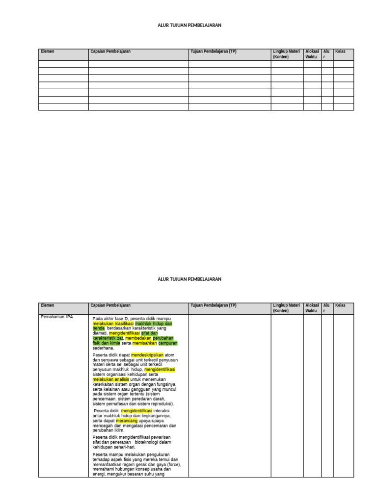 Contoh Form ATP | PDF