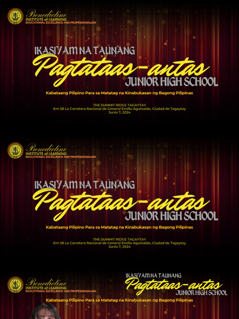 Jhs Graduation 2024 | PDF