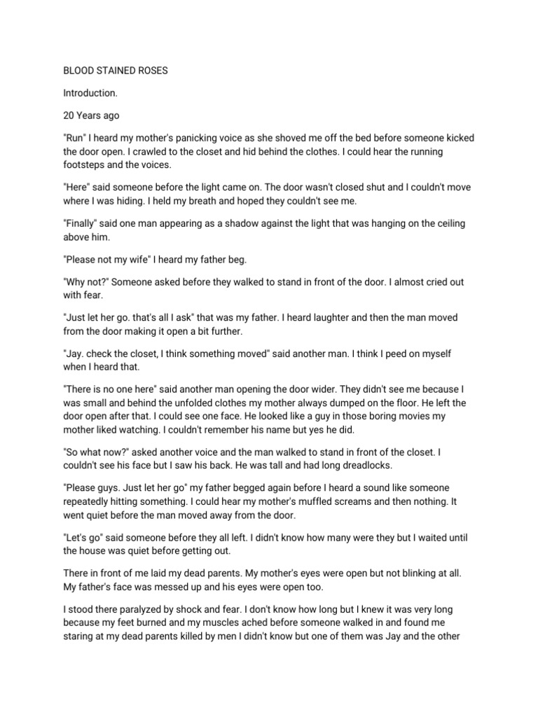 Blood Stained Roses | PDF