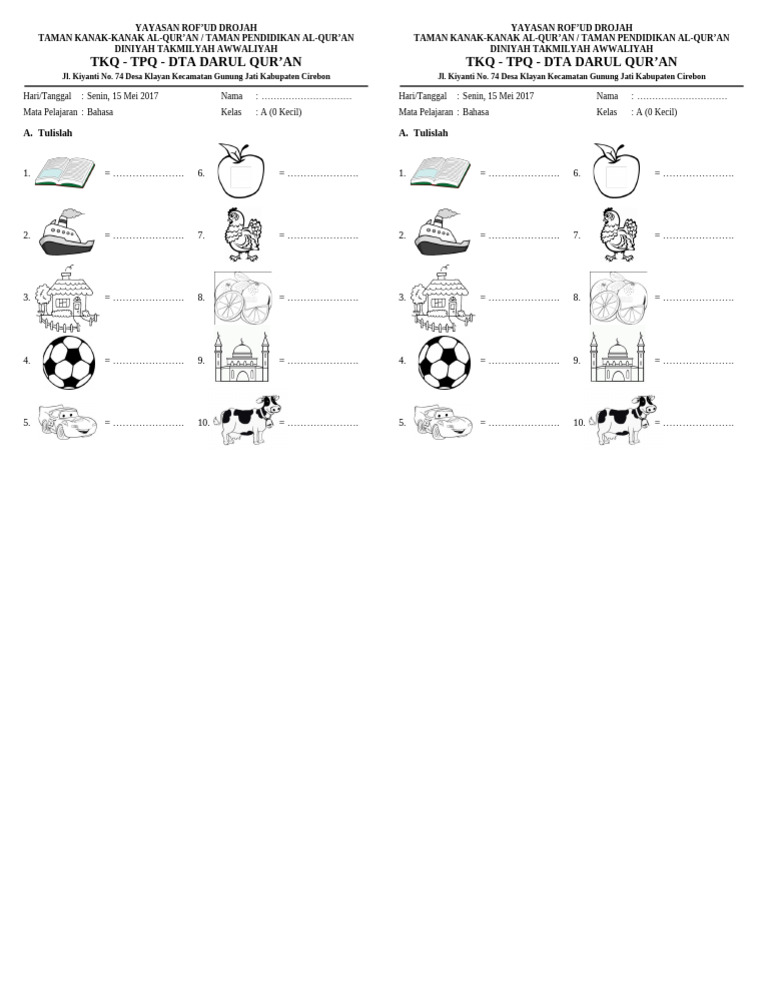 Soal TKQ | PDF