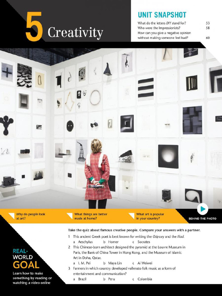 Unit 5 - Creativity | PDF