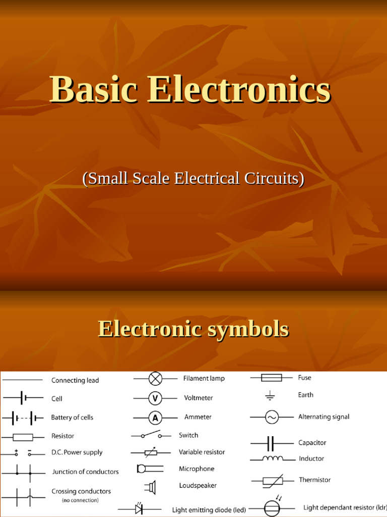 Basic Electronics Powerpoint | PDF