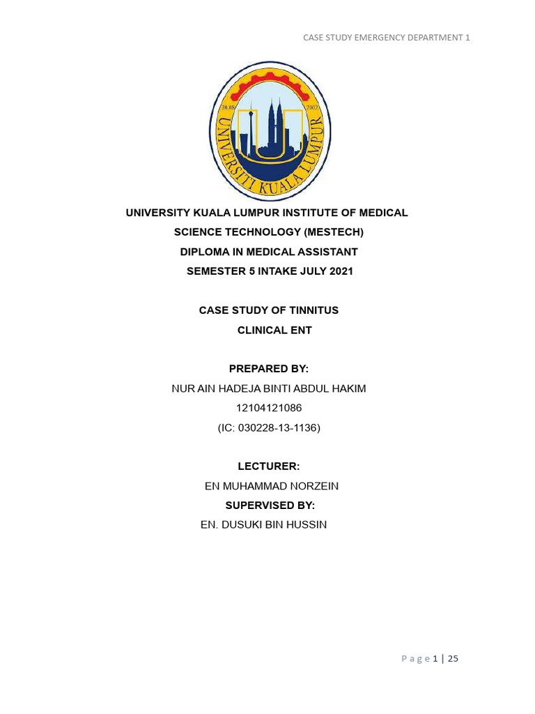 Case Study Ent | PDF