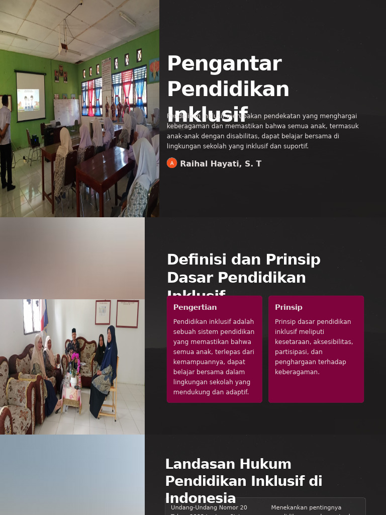 Pengantar Pendidikan Inklusif | PDF