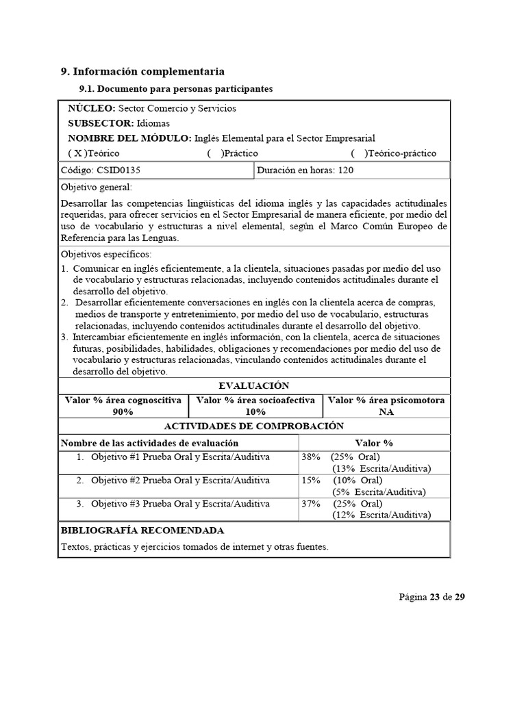 2-Inglés Elemental-Estudiante | PDF