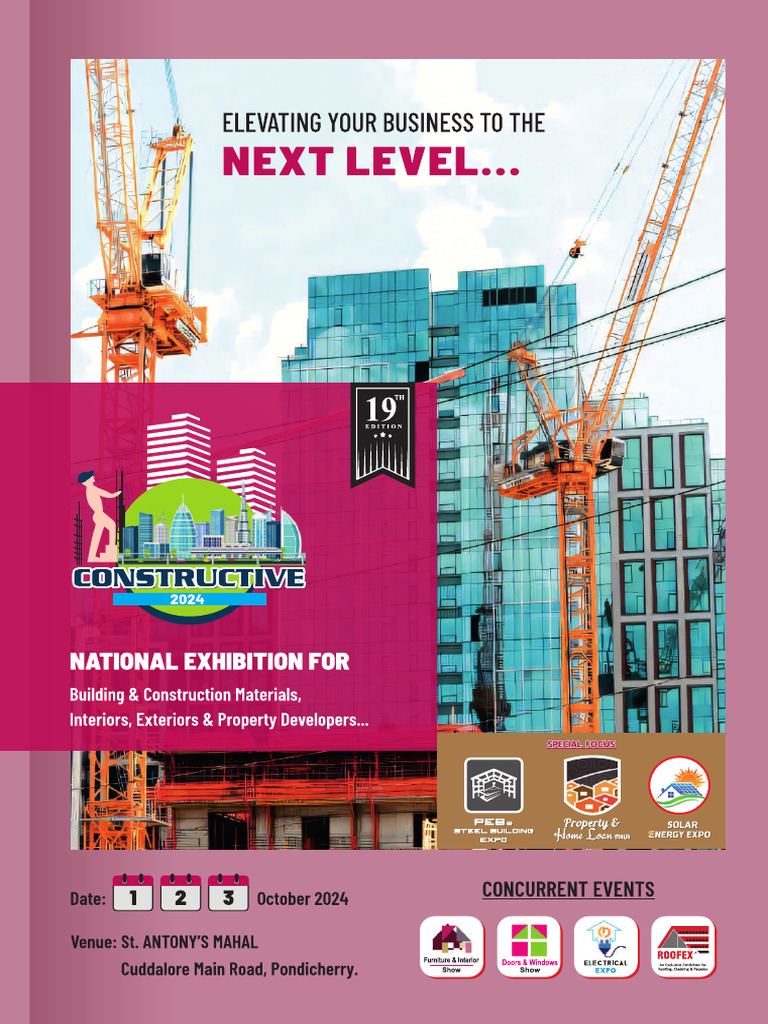 2 Build Expo - 2024, Pondicherry - Brochure-Pages-1 | PDF
