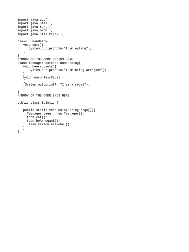 OOP - Basics of Inheritance | PDF OOP - Basics of Inheritance | PDF